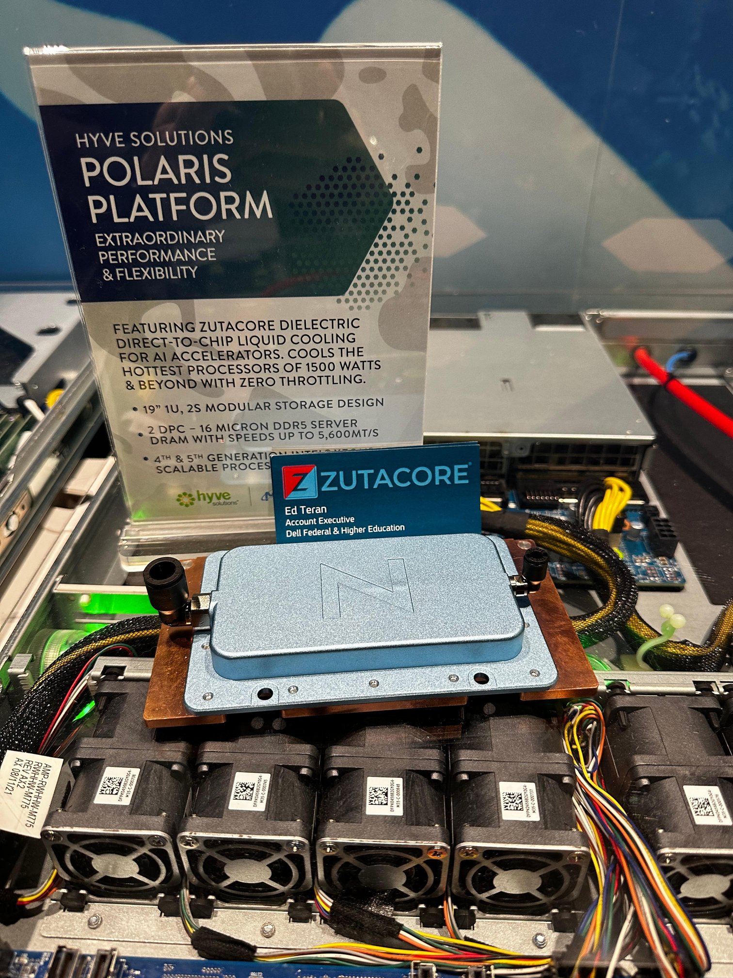 ZutaCore Names One of the Hottest Products at GTC | Liquid Cooling